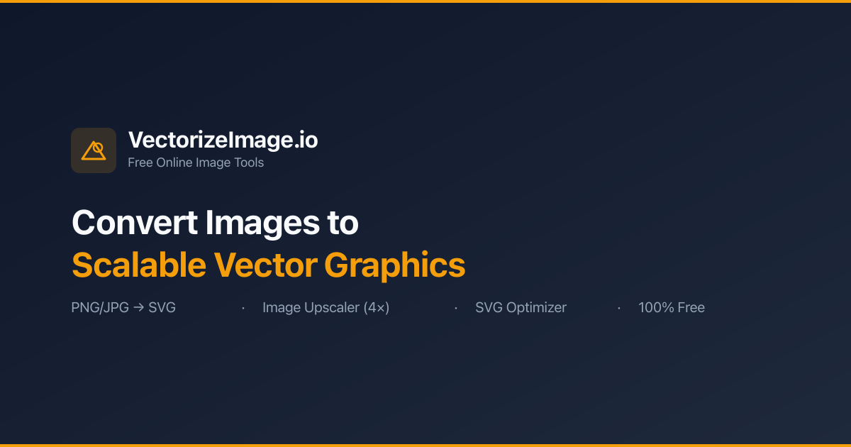 Vectoriseur d'Images Gratuit – Convertir PNG/JPG en SVG | VectorizeImage.io